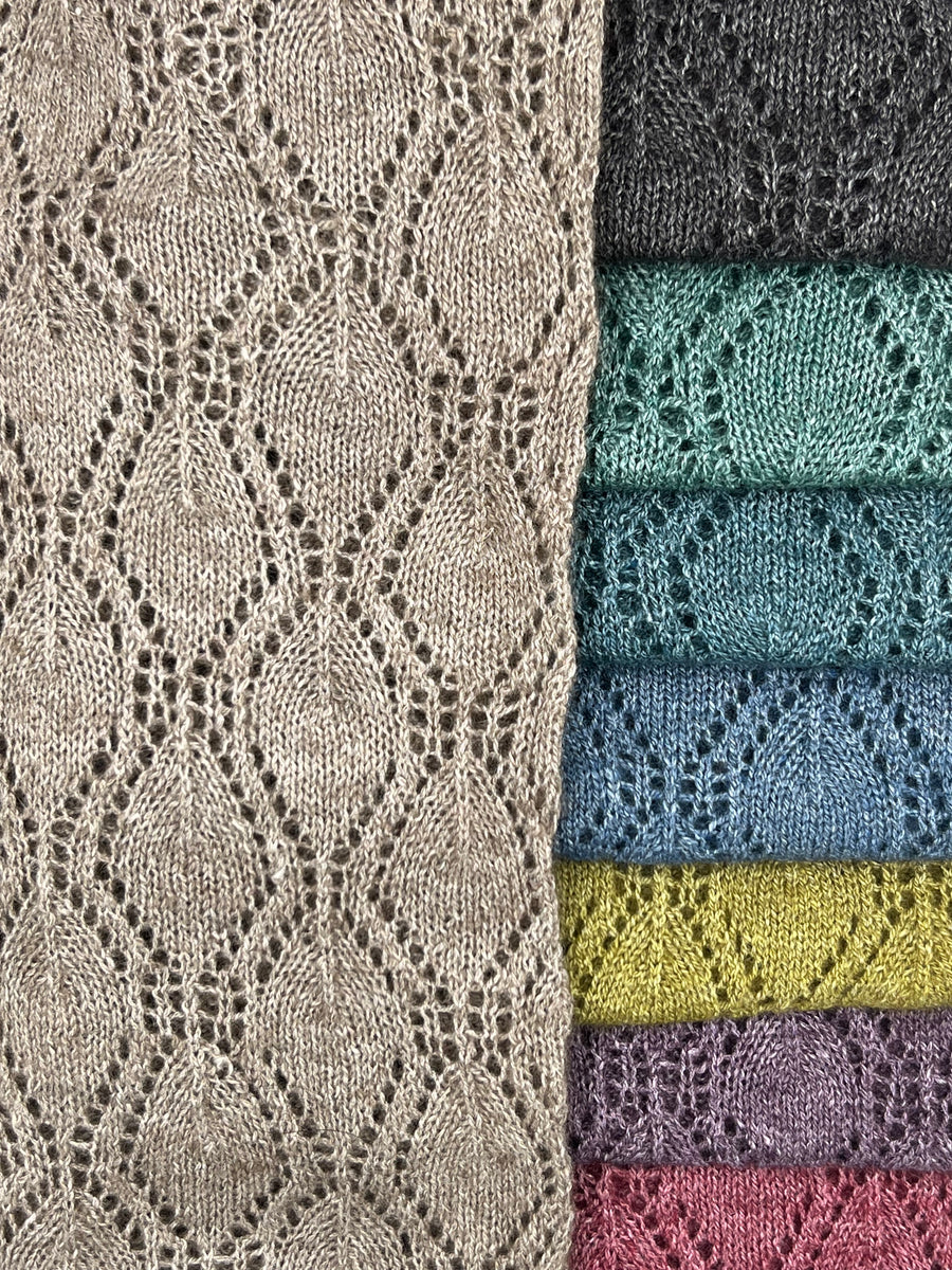 Qiviut Lace Knit Scarf – Nunavut Qiviut